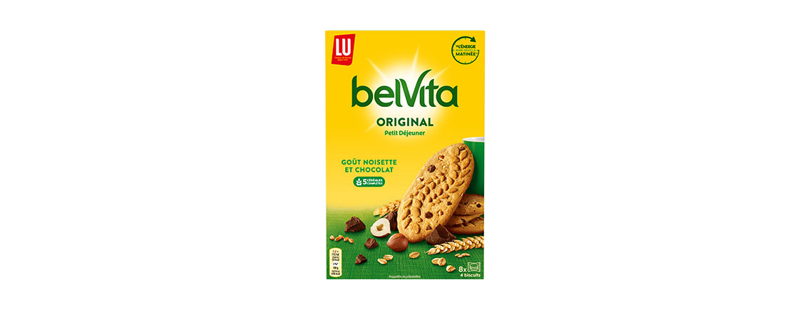 Original Goût Noisette et Chocolat de belVita